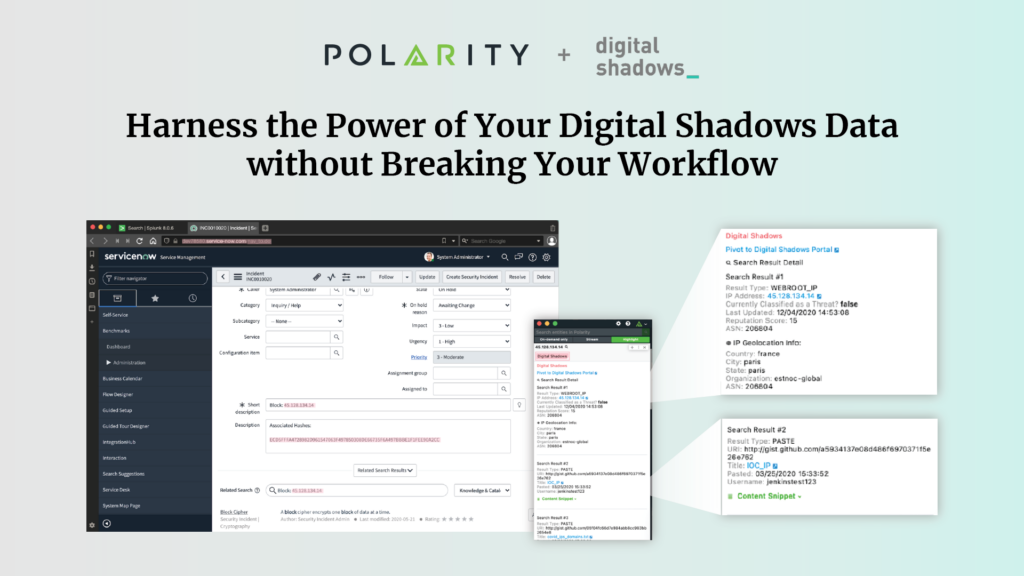Harness the Power of Your Digital Shadows Data without Breaking Your ...