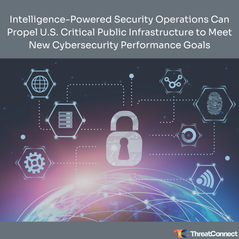 Intelligence-Powered Security Operations Can Propel U.S. Critical ...