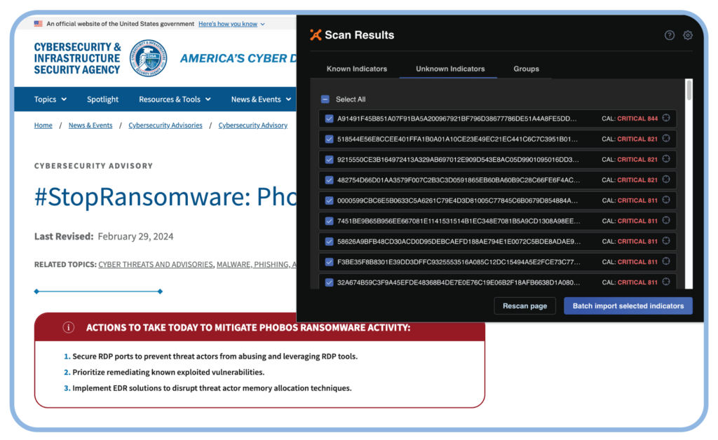 Unified Threat Library | Cyber Threat Library