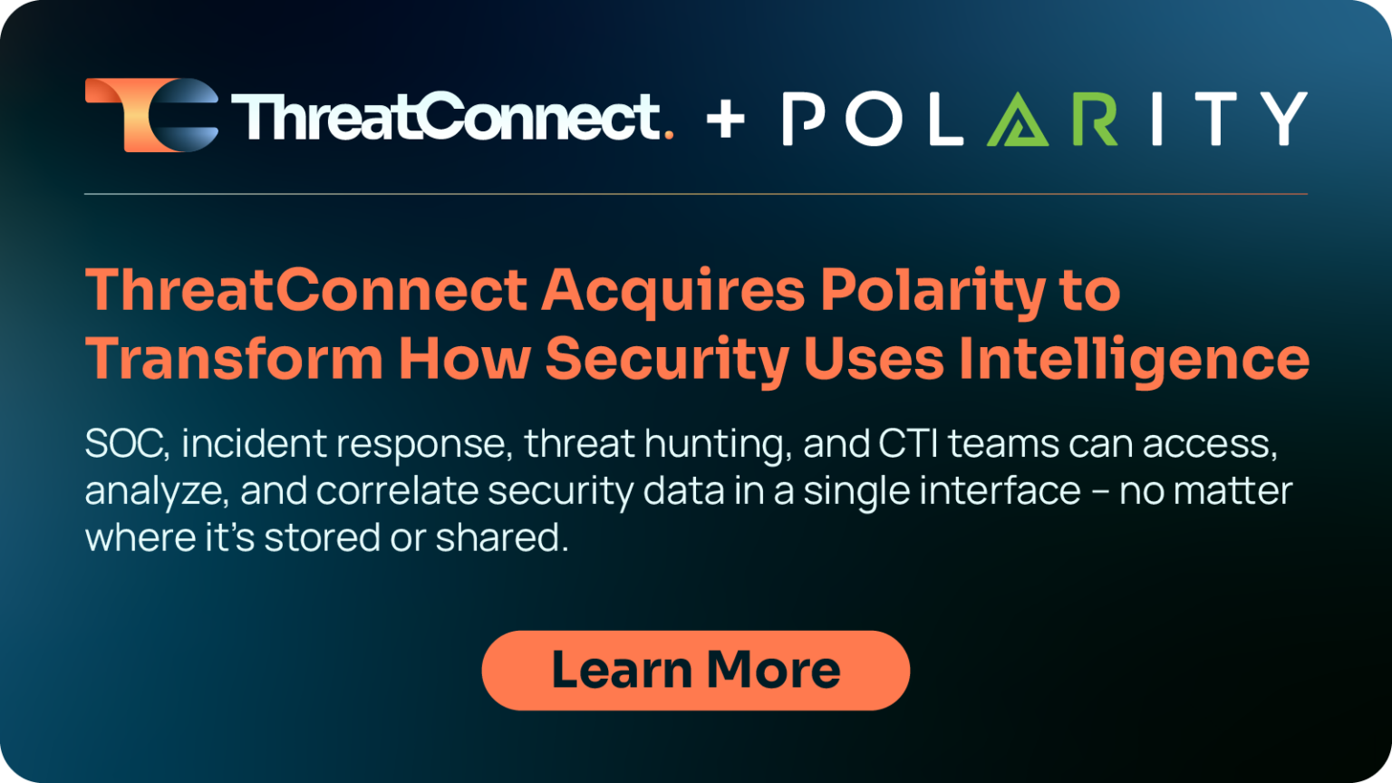 Cyber Threat Intelligence & Risk Quantification | ThreatConnect